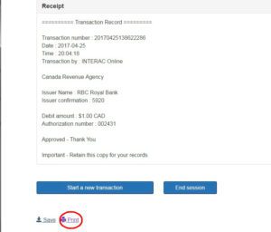 How to make payment to CRA - HST return | JKtax